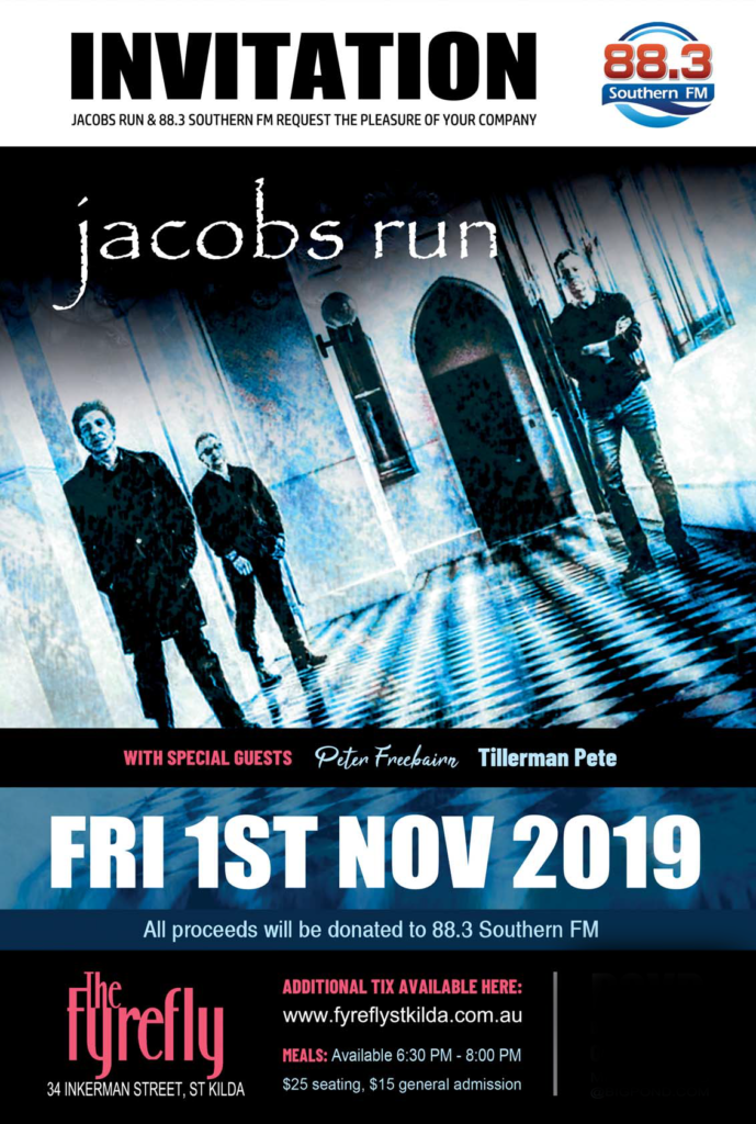 An invitation to you from Jacobs Run and 88.3 Southern FM – 88.3 ...